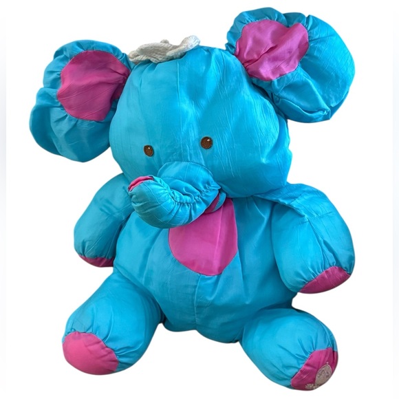 Fisher-Price | Toys | Vtg Fisher Price Puffalump Blue Elephant 98s ...